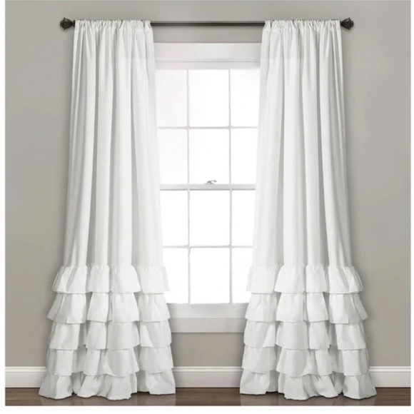 Lush Decor | Accents | Lush Decor Allison Ruffle Curtains | Poshmark